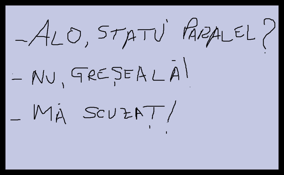 Alo, statul paralel? | ALLEX TRUȘCĂ